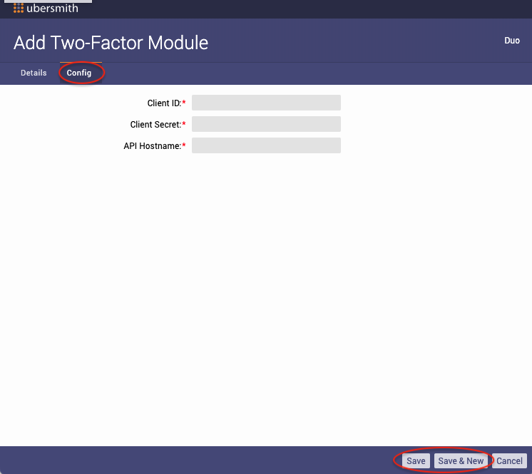 Adding a Two-Factor Authentication Module