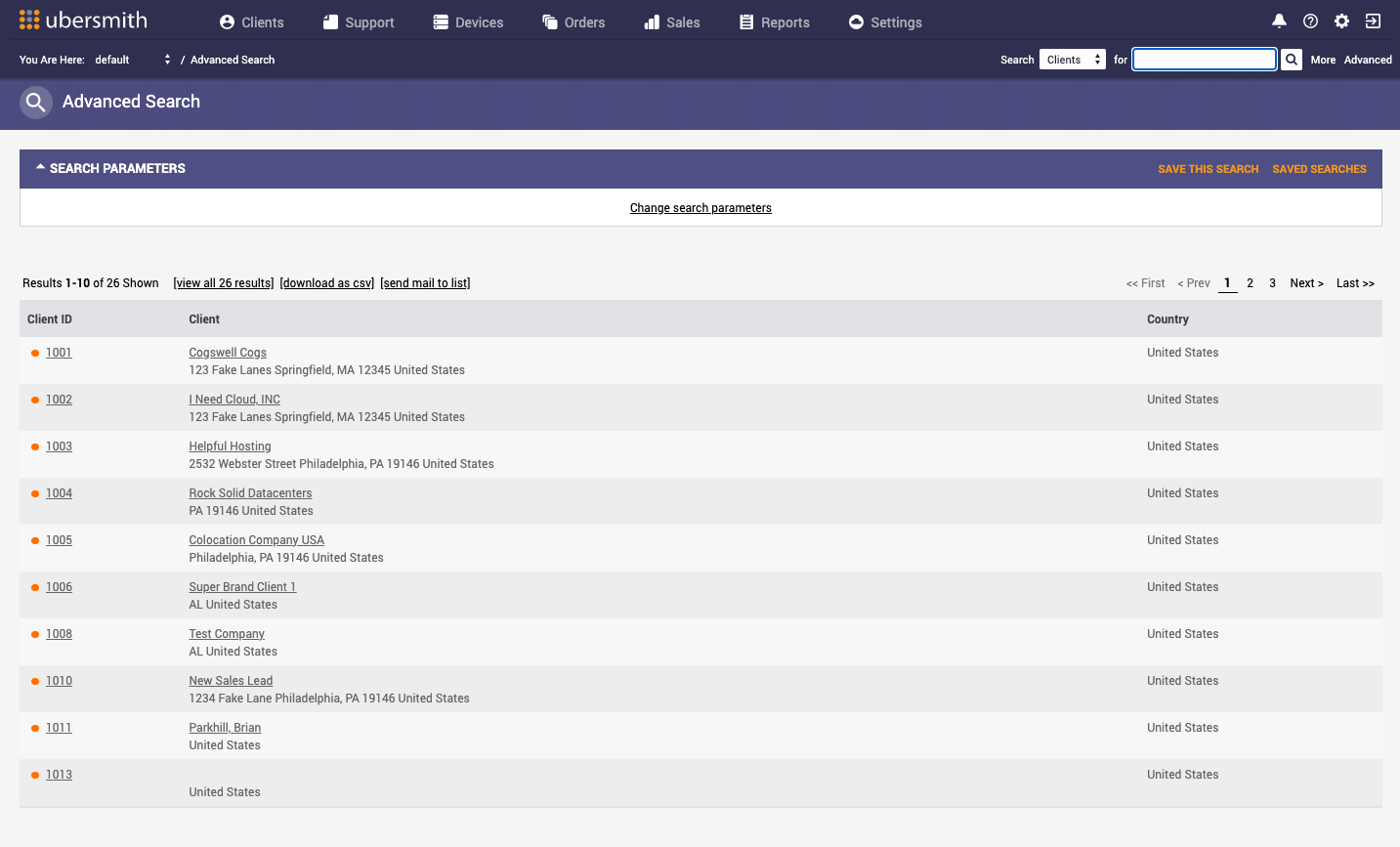 Using Advanced Search